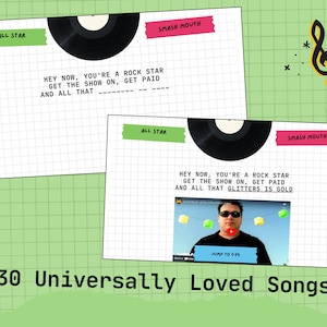 Finish the Lyrics Game: Pop Song Trivia (printable & Canva) - Etsy