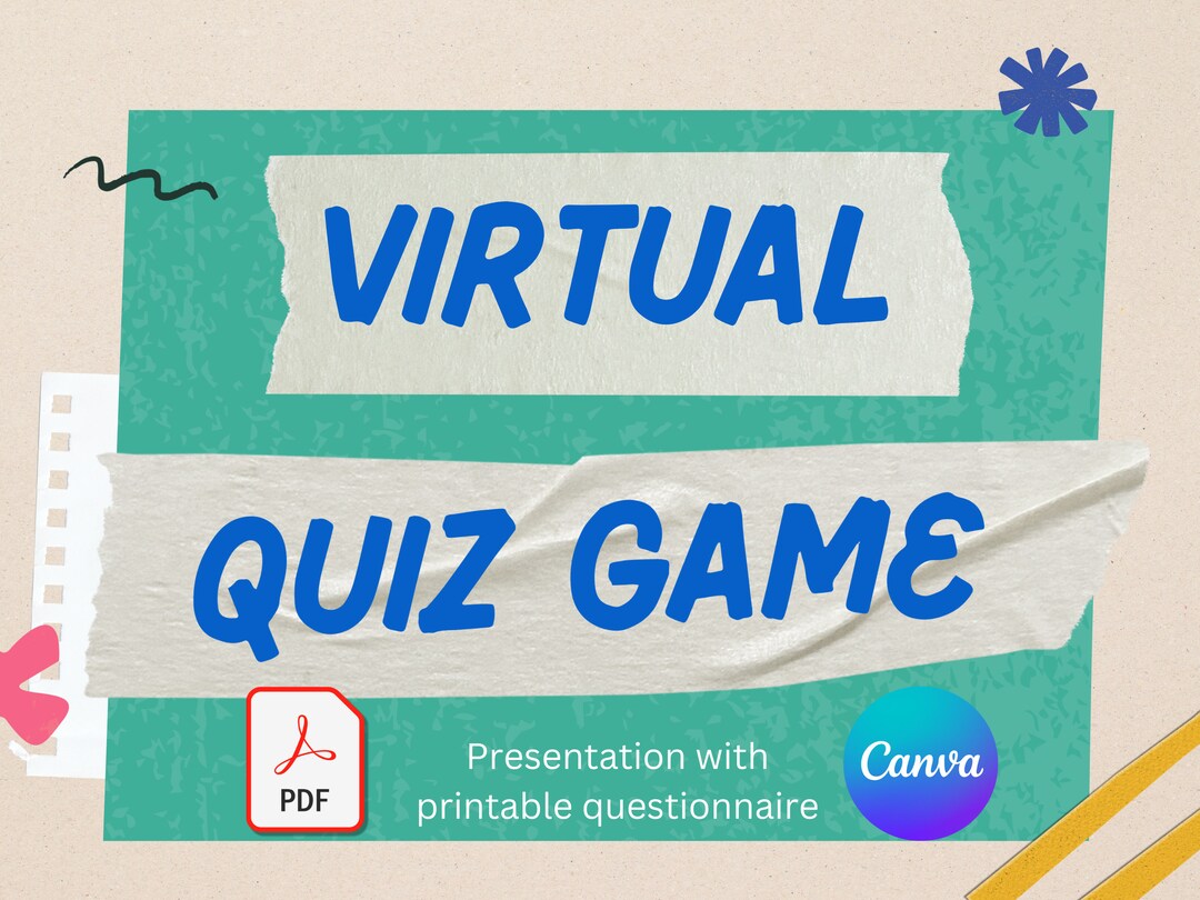 Virtual Games Night | Party Games Digital | Virtual Trivia Party ...