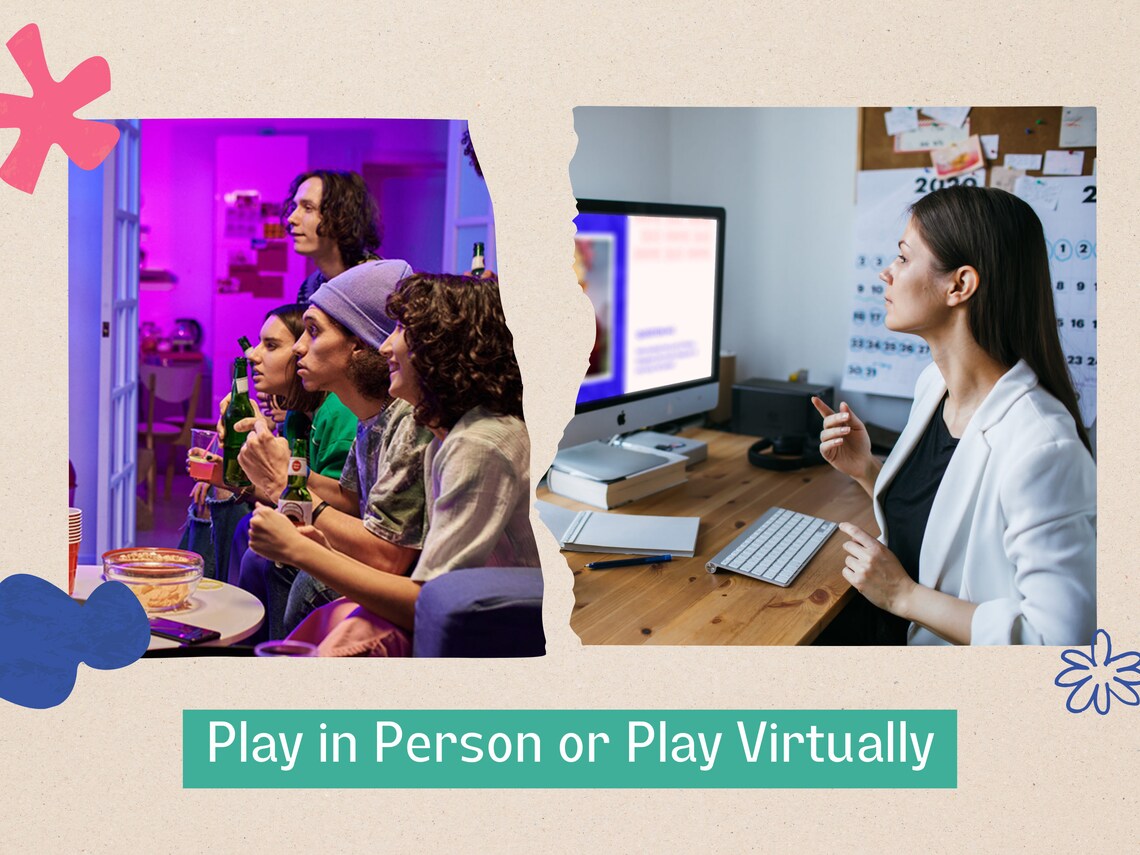 Virtual Games Night | Party Games Digital | Virtual Trivia Party ...