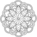 30 Pages Mandala Coloring Pages - Etsy