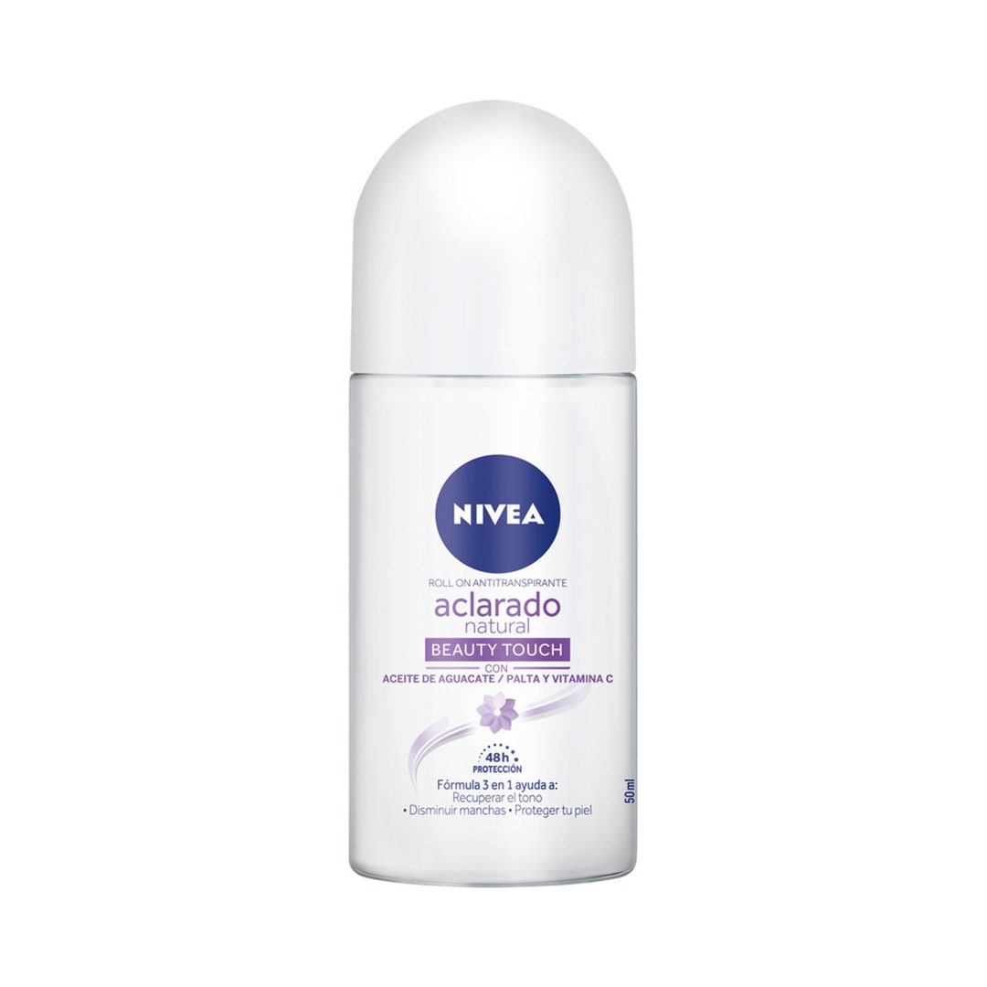 Nivea Aclarante Tono Natural Beauty Touch Roll on 50ml - Etsy