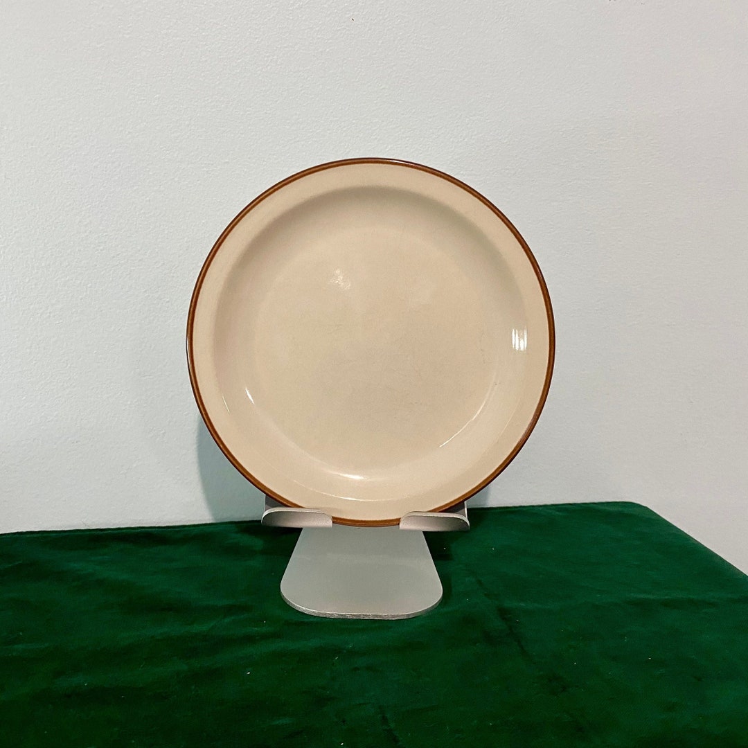 Kanney Stoneware "desert Sand" Lunch Plate - Etsy