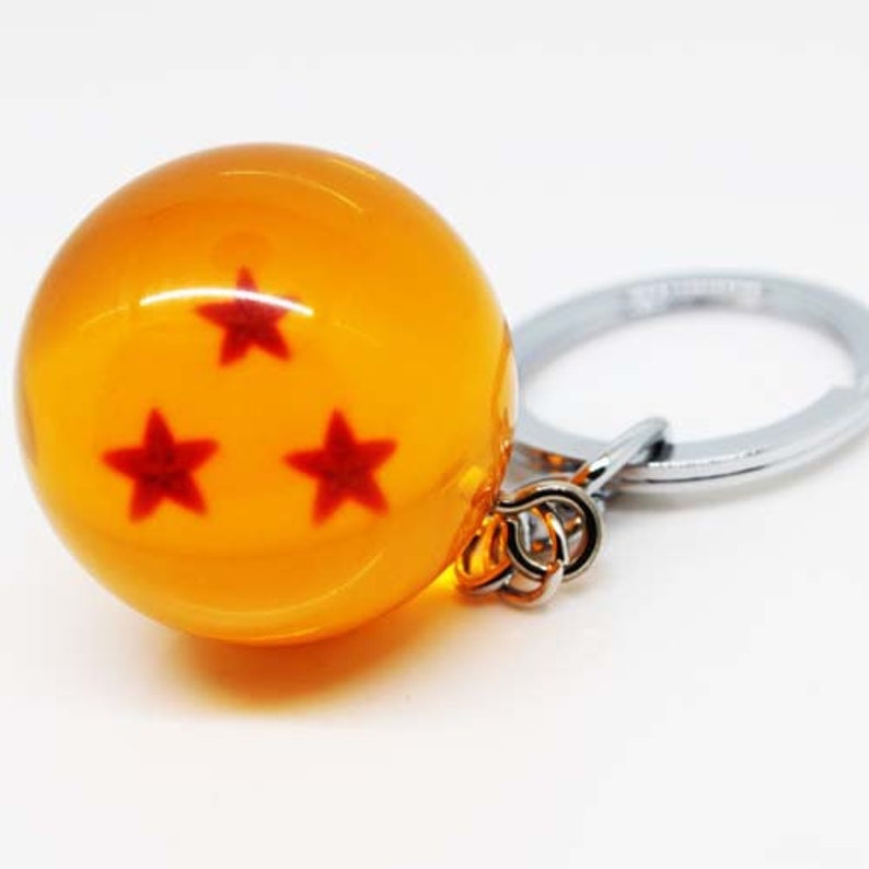 Dragon Ball Gift Keychain - Dragon Ball Keychain [1 to 7 Stars] - Etsy