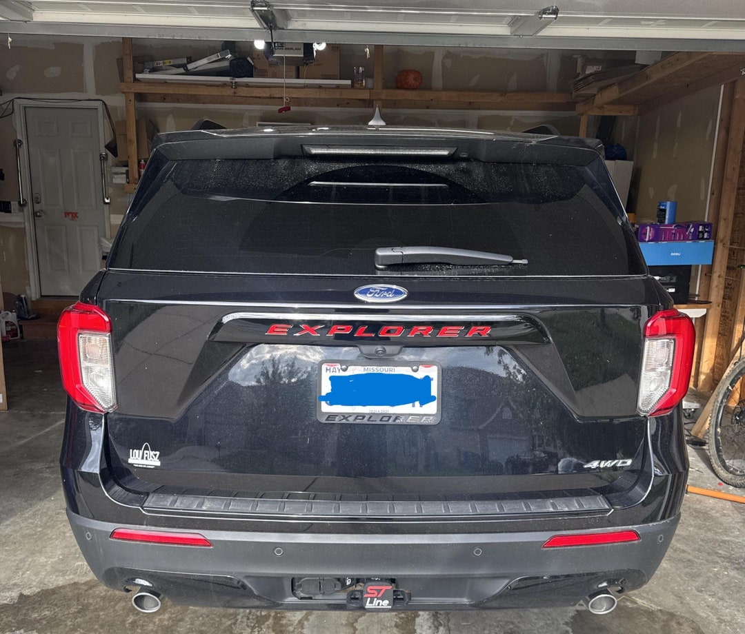 Ford Explorer Acrylic Rear Letter Inserts for 2020-2024 - NOT CHEAP ...
