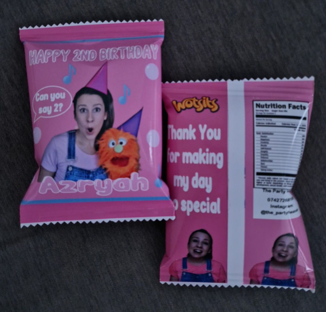 Ms Rachel Personalised Crisp Packets for All Occasions - Can Be Made in ...