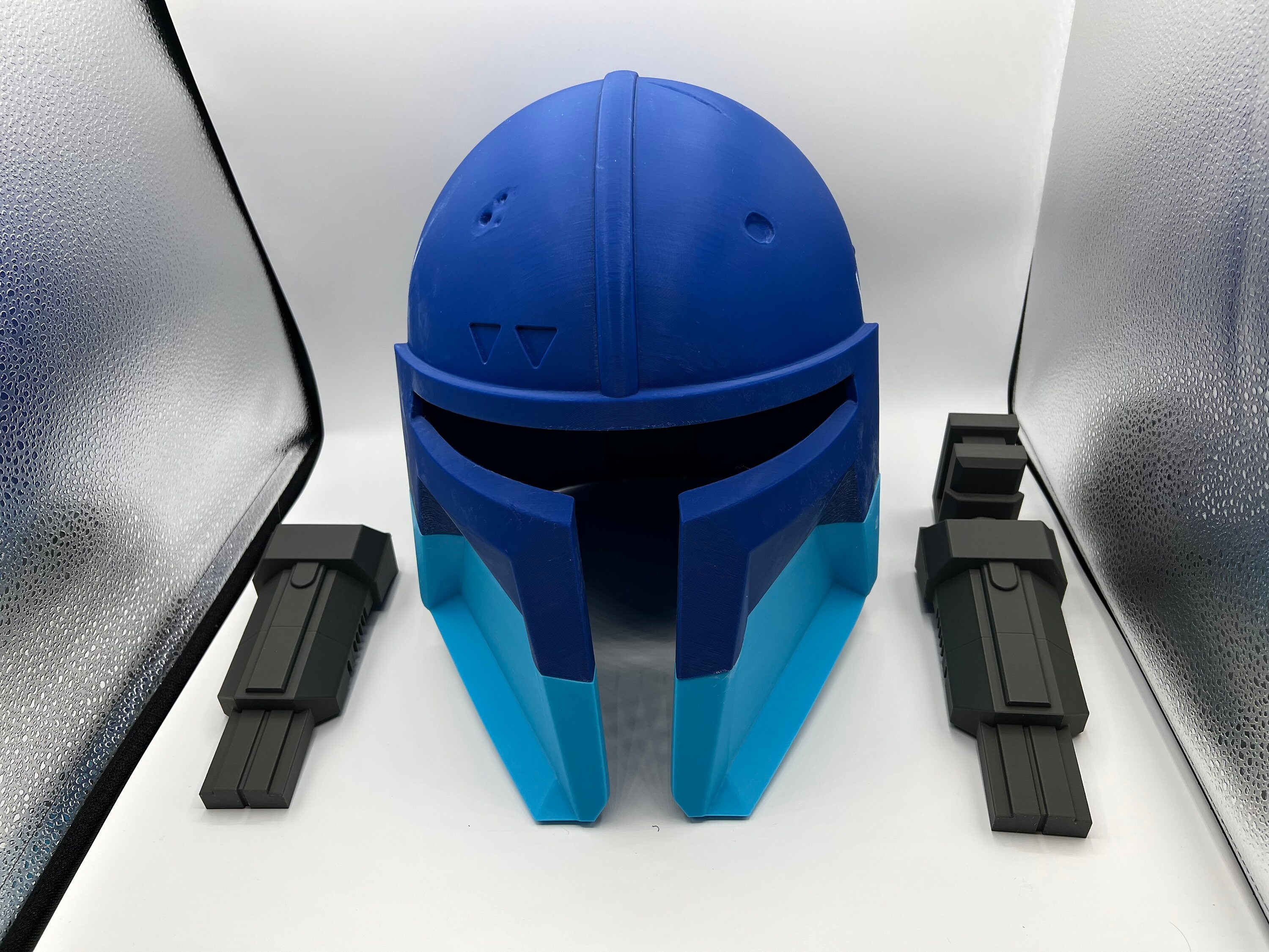 Heavy Mandalorian Helmet Paz Visla Cosplay Star Wars Costume Prop Full ...