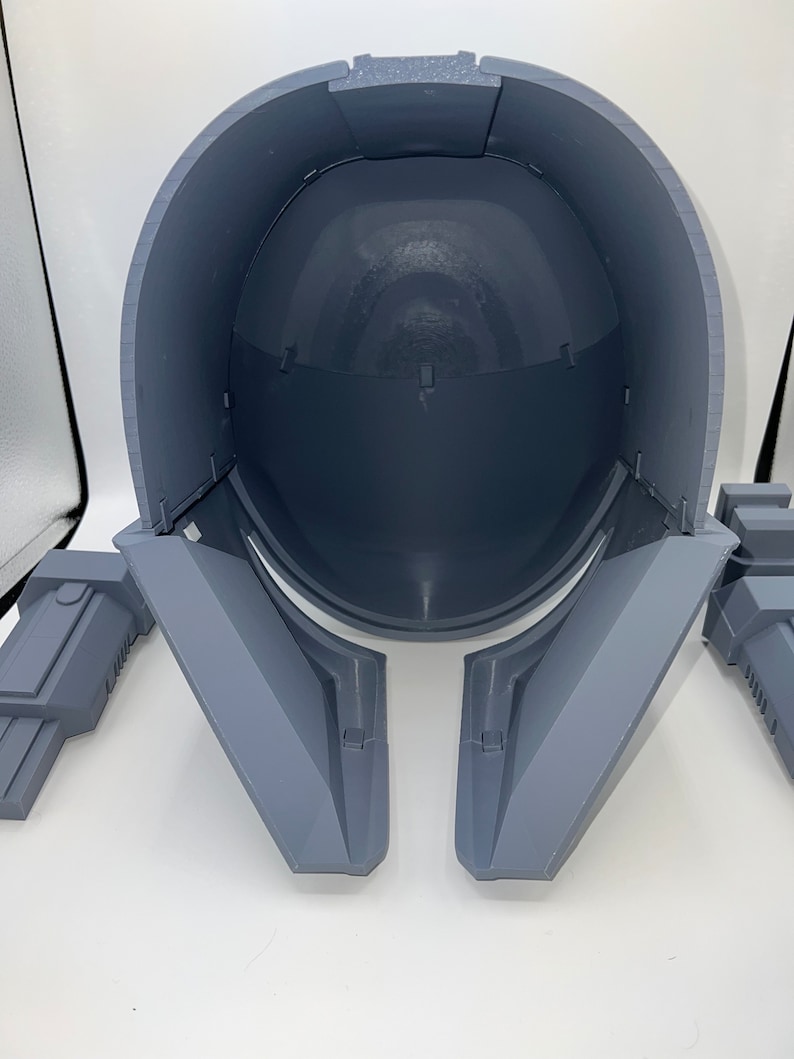 Heavy Mandalorian Helmet Paz Visla Cosplay Star Wars Costume Prop Full ...