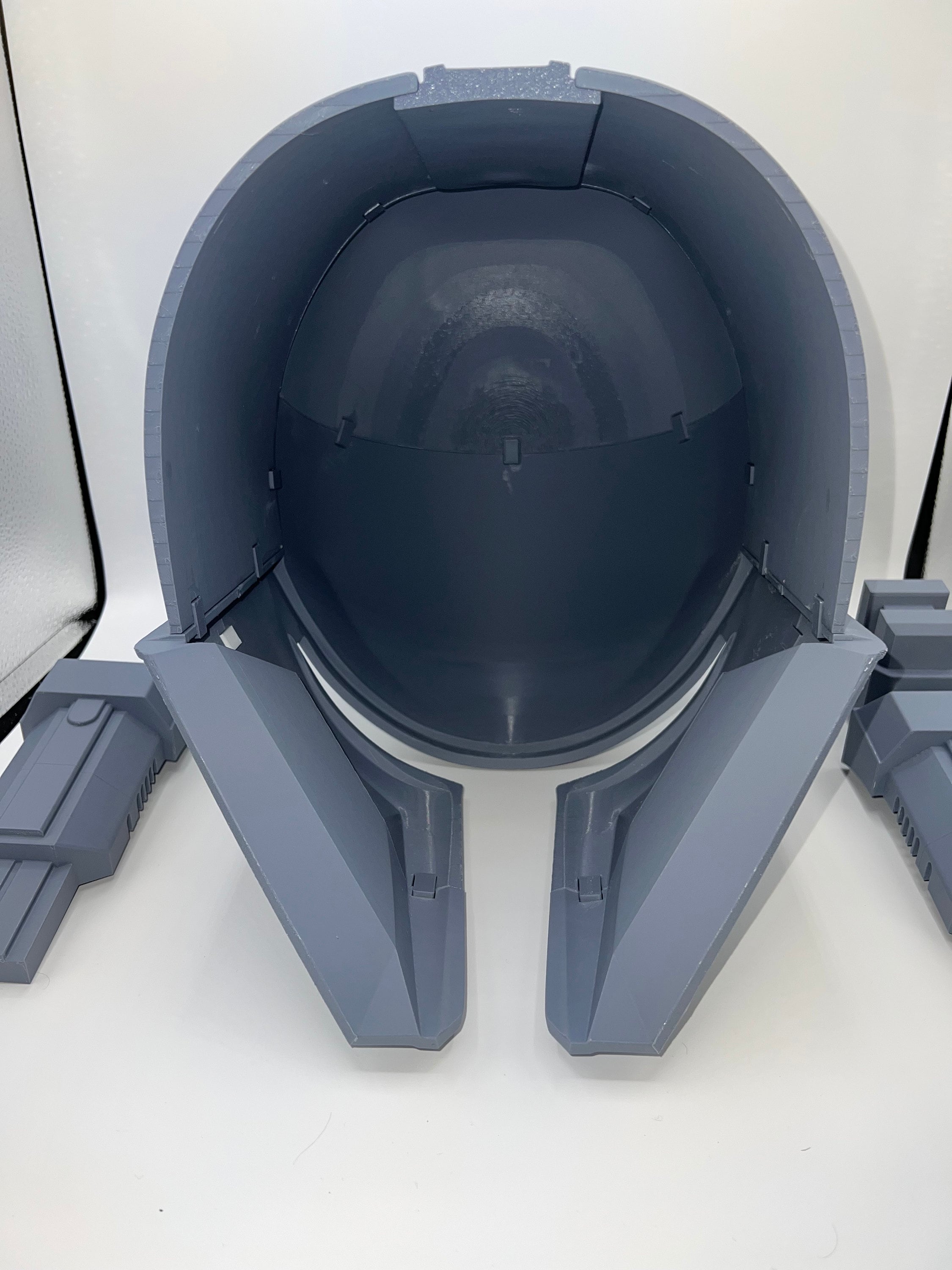 Heavy Mandalorian Helmet Paz Visla Cosplay Star Wars Costume Prop Full ...