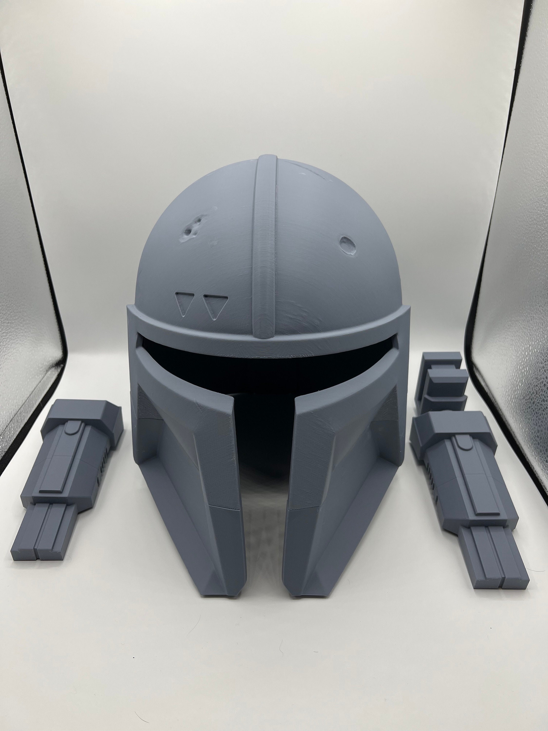 Heavy Mandalorian Helmet Paz Visla Cosplay Star Wars Costume Prop Full ...