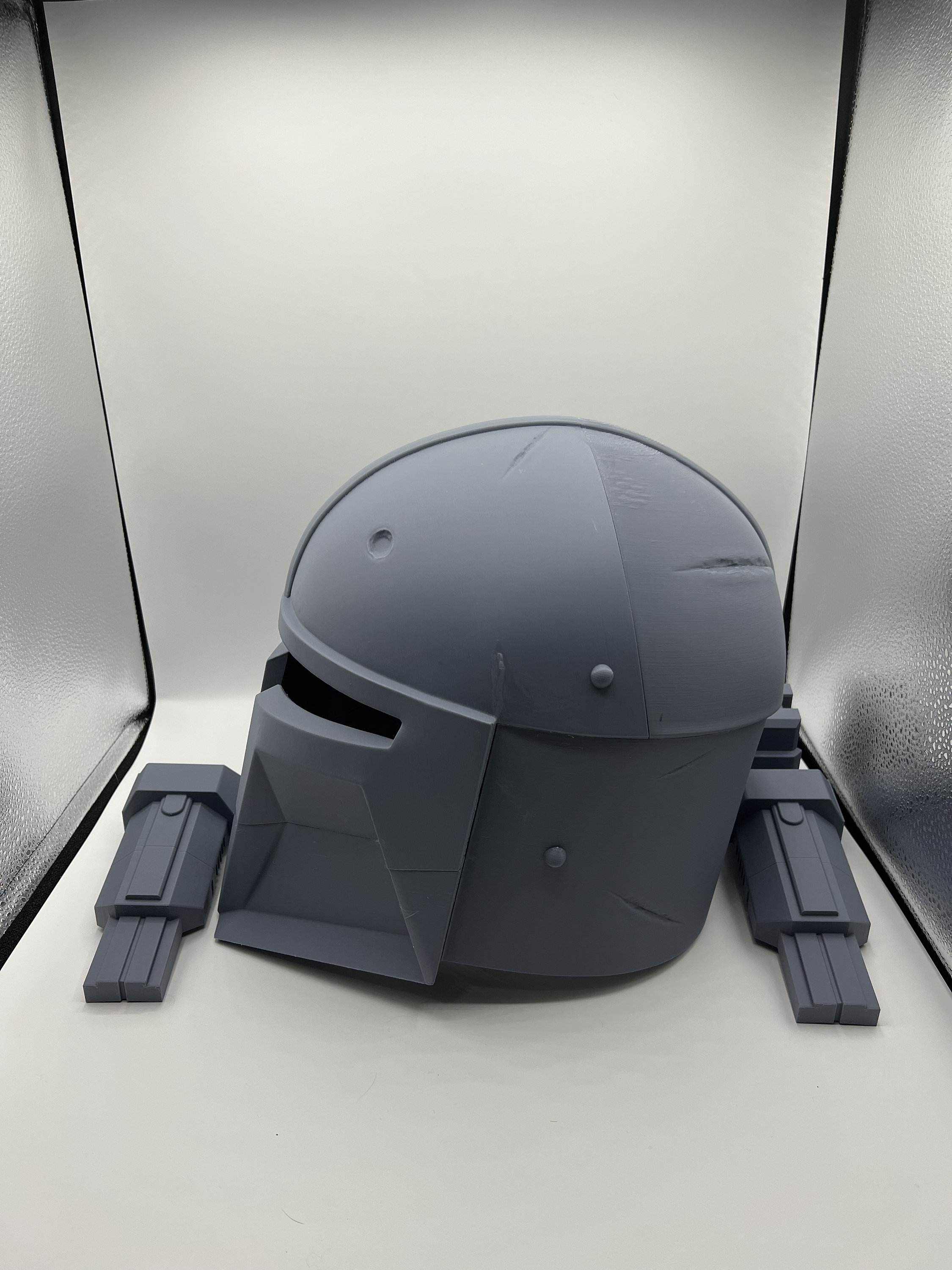 Heavy Mandalorian Helmet Paz Visla Cosplay Star Wars Costume Prop Full ...