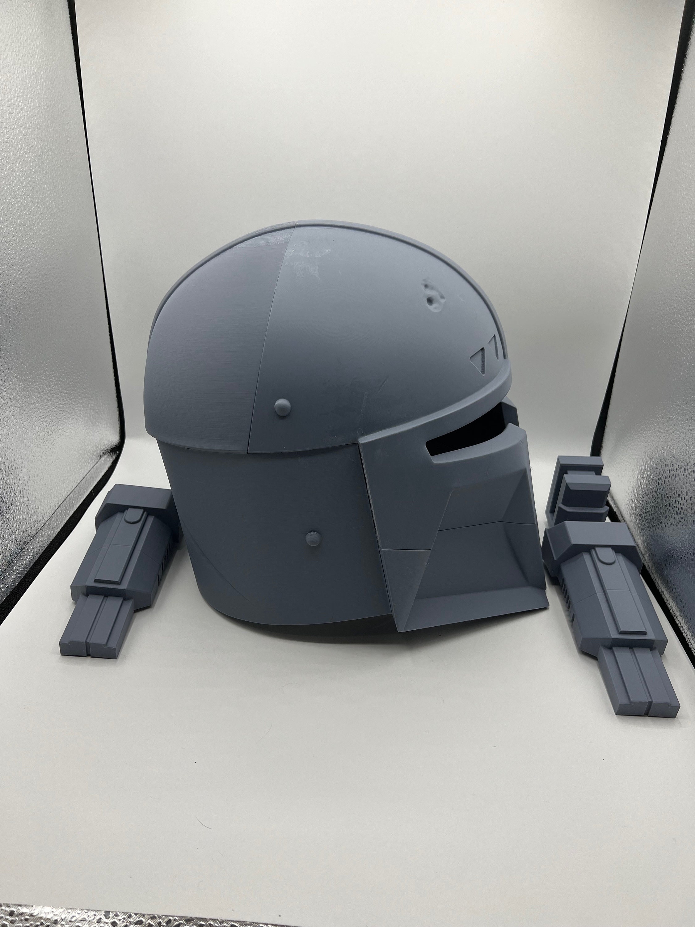 Heavy Mandalorian Helmet Paz Visla Cosplay Star Wars Costume Prop Full ...