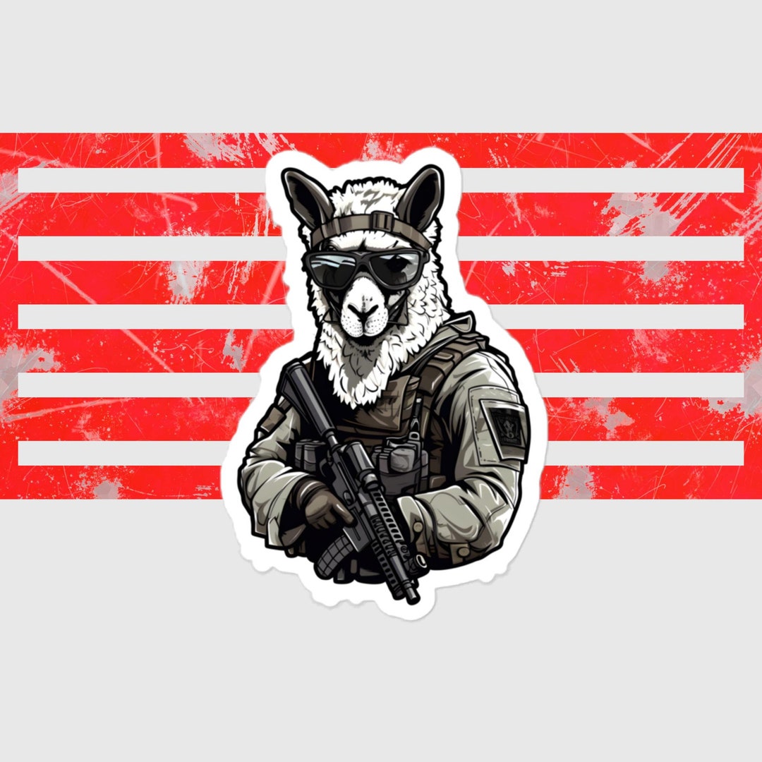 819th Red Ops Llama - Etsy