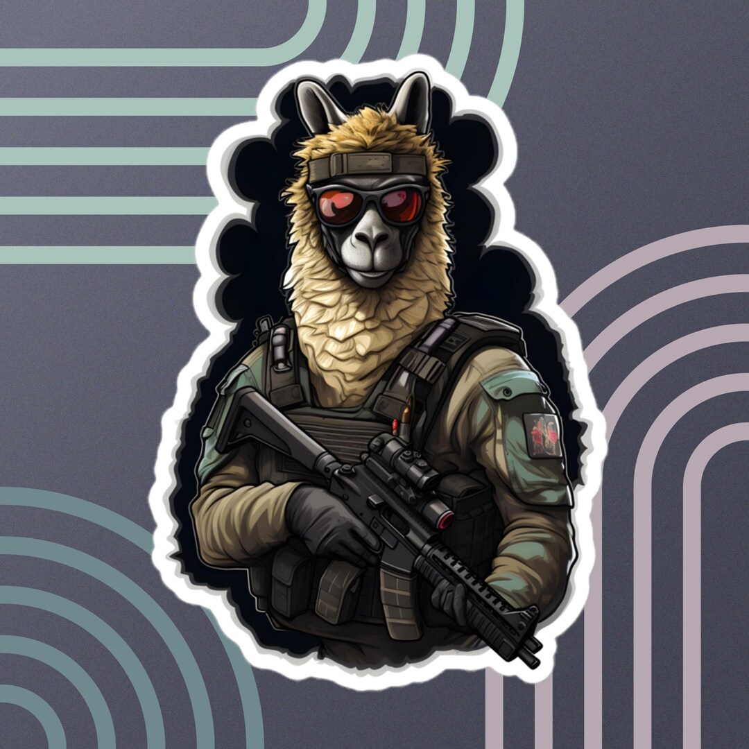 36th Tactical Llama - Etsy