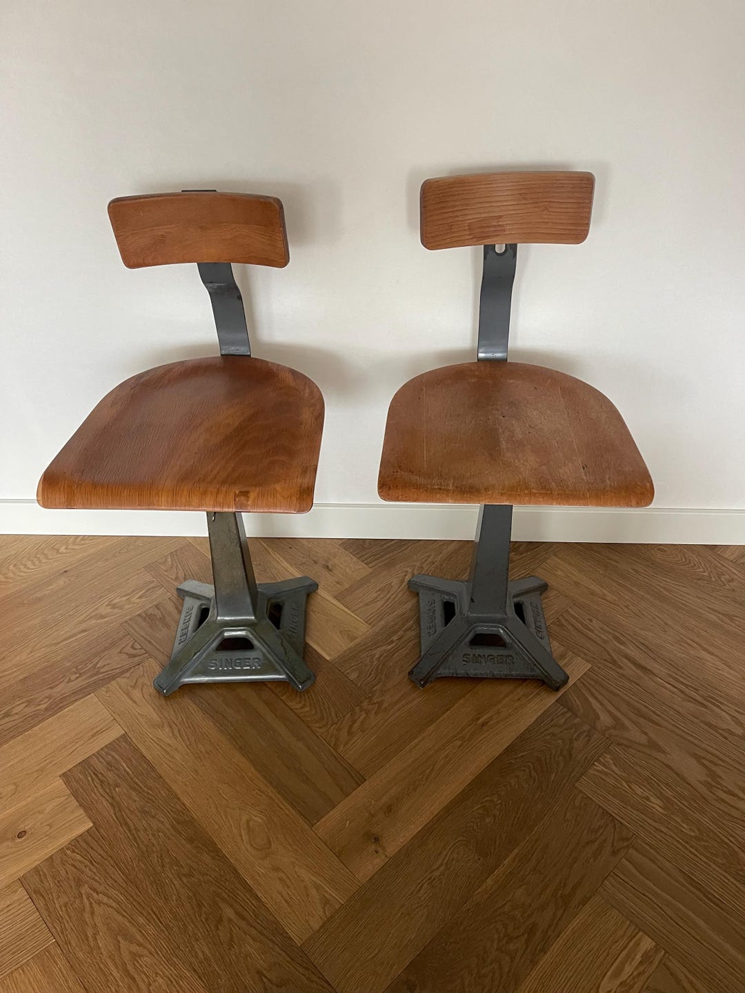 Singer Chairs 2 Pieces / Singer Chair / Original Singer Chair - Etsy