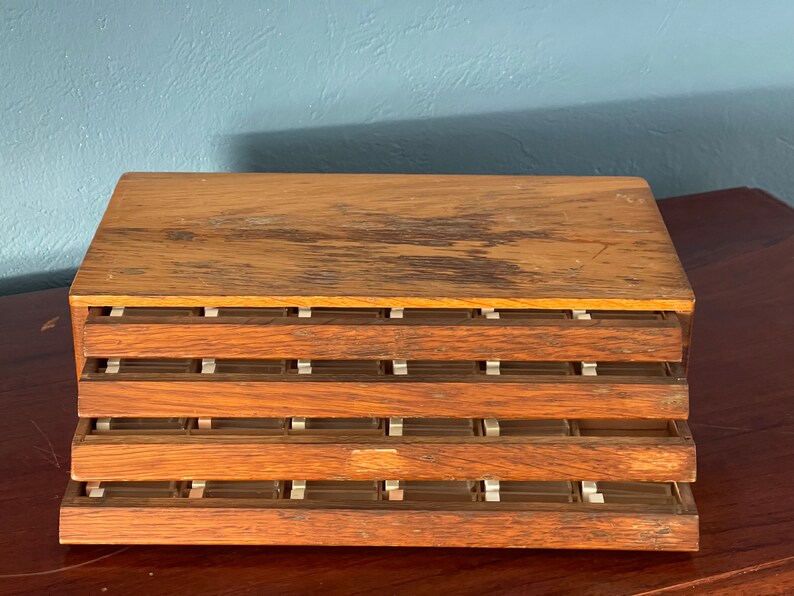 Sewing Thread Cabinet / Haberdashery Cabinet / Yarn Cabinet / Sewing ...