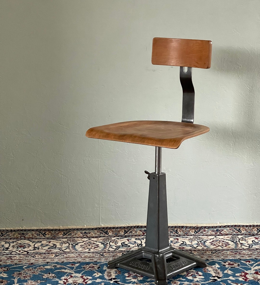 Original Singer Chair / Singer Stool / Singer Chair - Etsy Australia