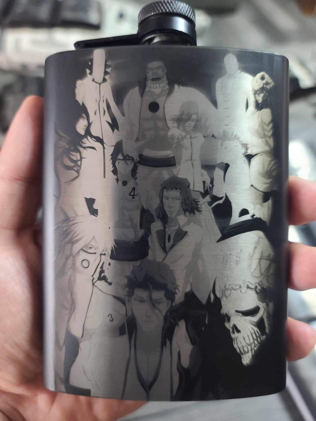 8oz Anime Flask - Etsy