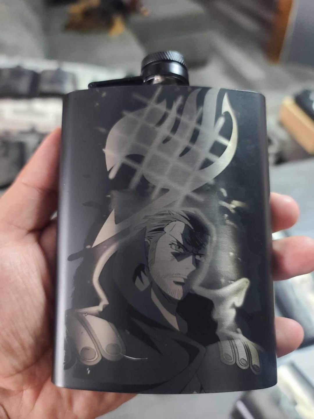8oz Anime Flask - Etsy