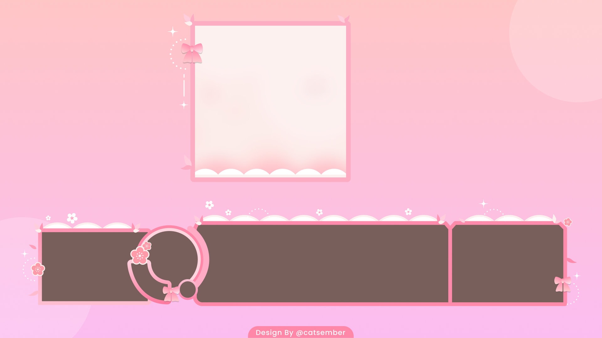 Kawaii Pink League of Legends Stream Overlay - Vtuber Twitch Assets ...
