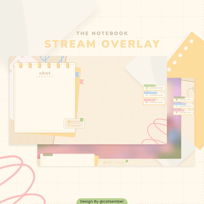 Scrapbook Overlays - Etsy