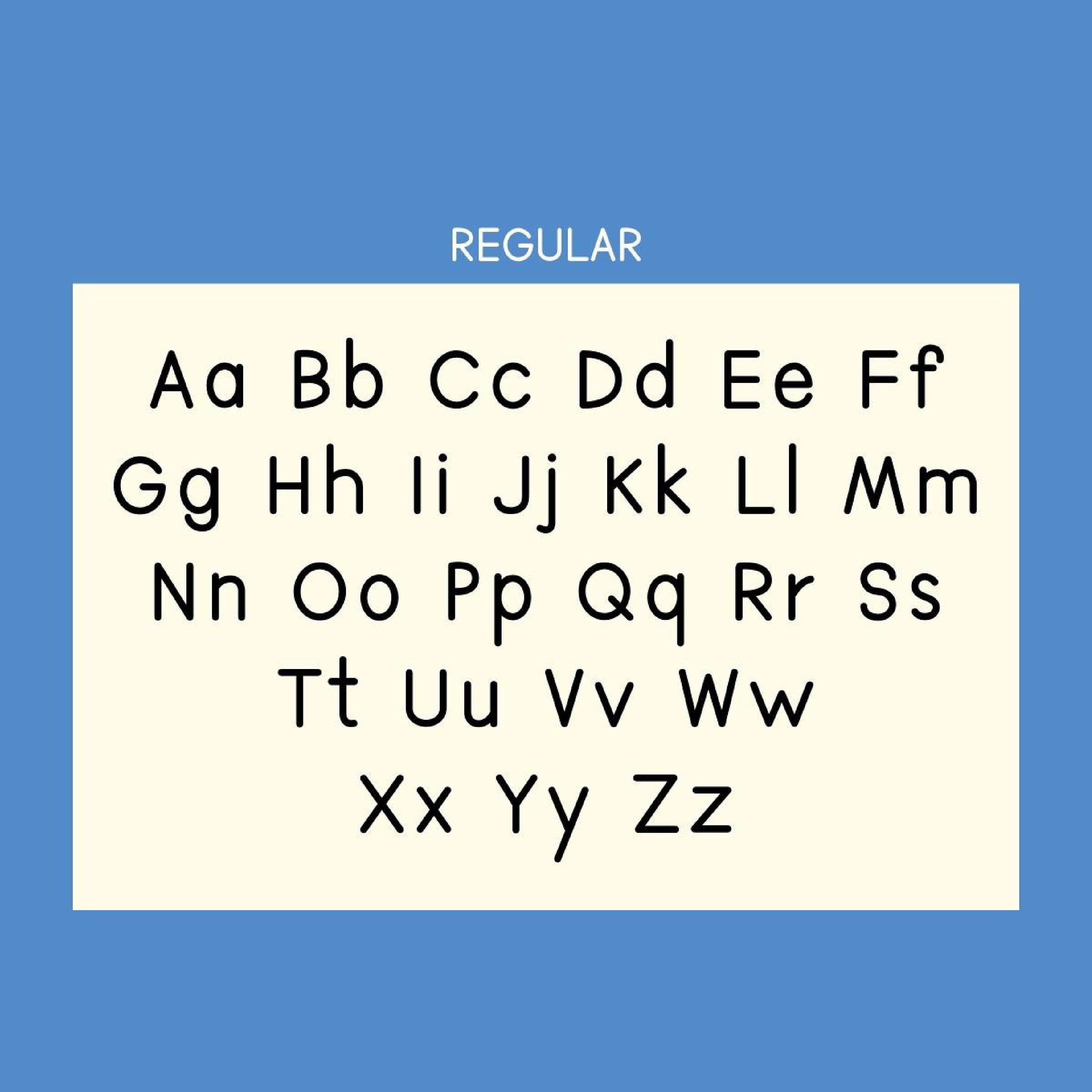 Tracing Fun Font, Student Font, Arrow Guide Font, Tracing Font, Bundle ...