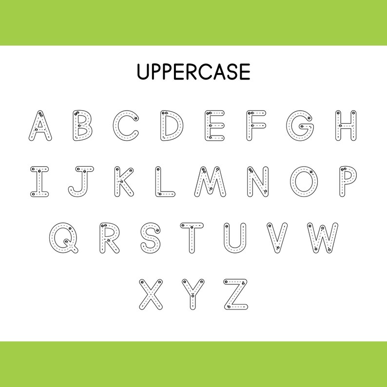 Tracing Step, Student Font, Letter Formation, Tracing Font, School Font ...