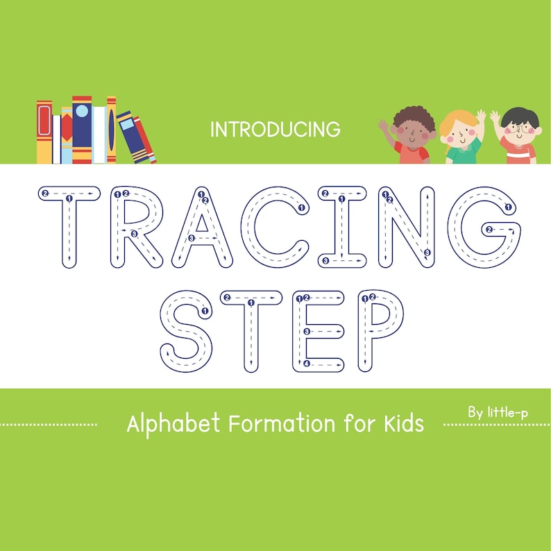 Tracing Step, Student Font, Letter Formation, Tracing Font, School Font ...