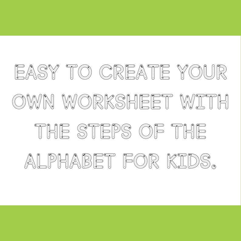 Tracing Step, Student Font, Letter Formation, Tracing Font, School Font ...