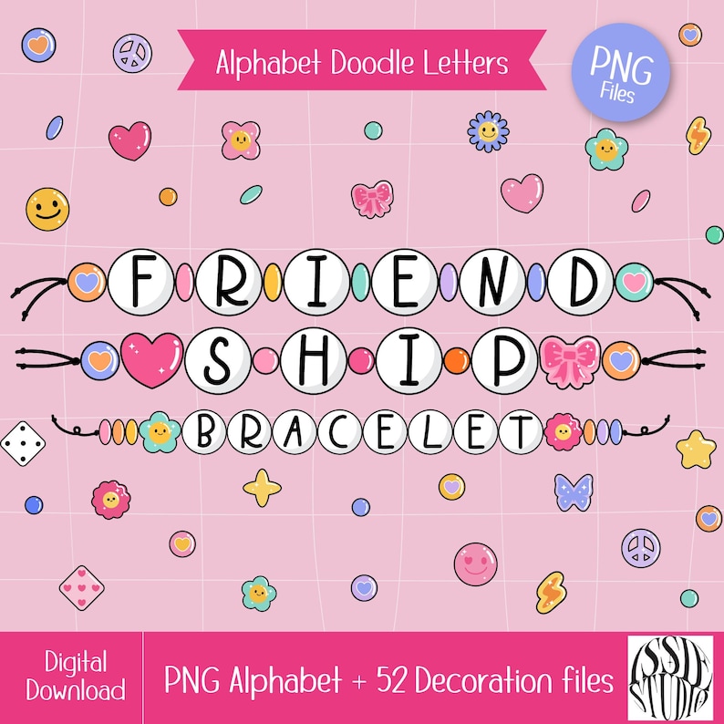 Friendship Bracelet Alphabet Letters, Beads Letters, Friendship ...