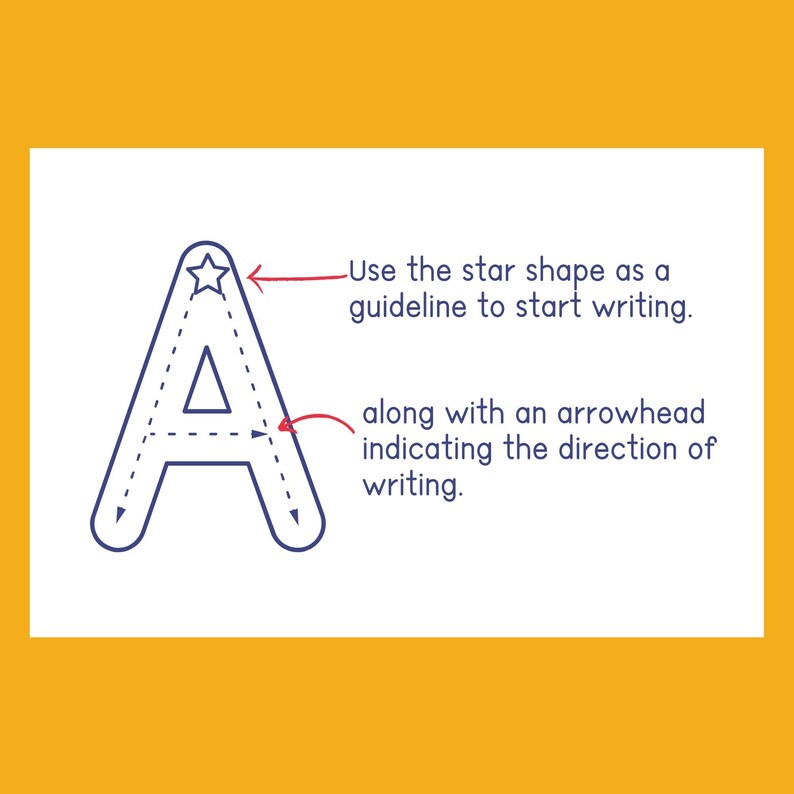 Tracing Star, Tracing Font, Star Font, Student Font, Dotted Font ...