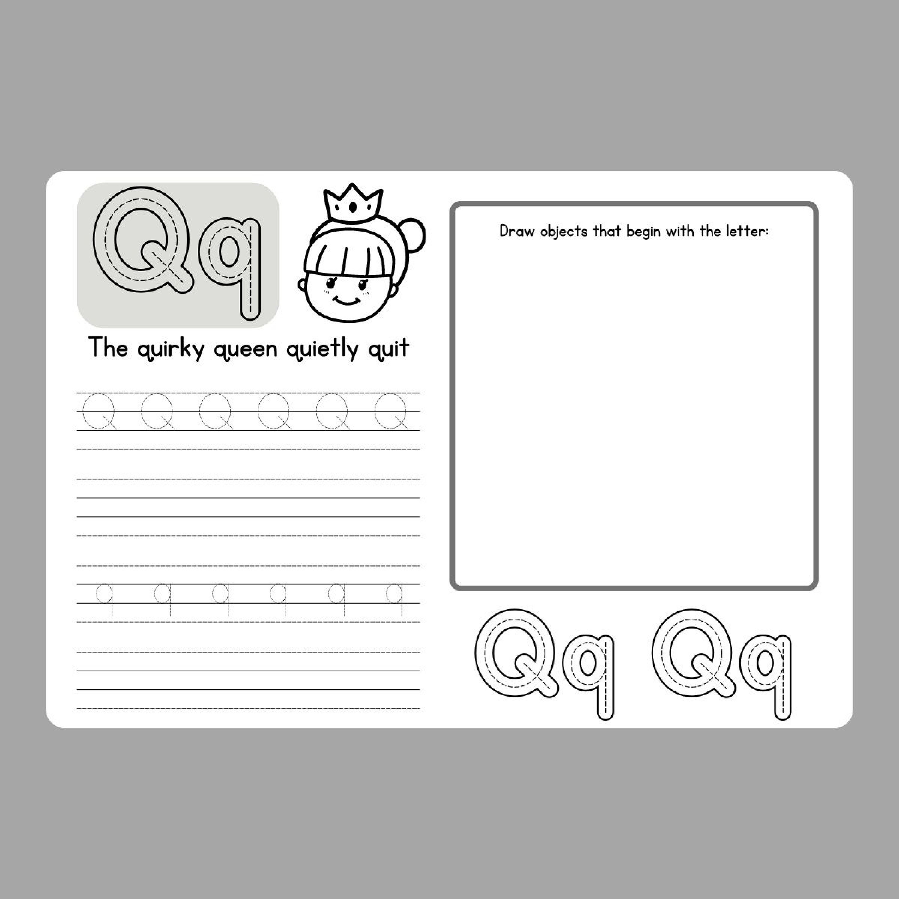 Alphabet Tracing Font, Tracing Font, Duo Font, School Font, Handwriting ...