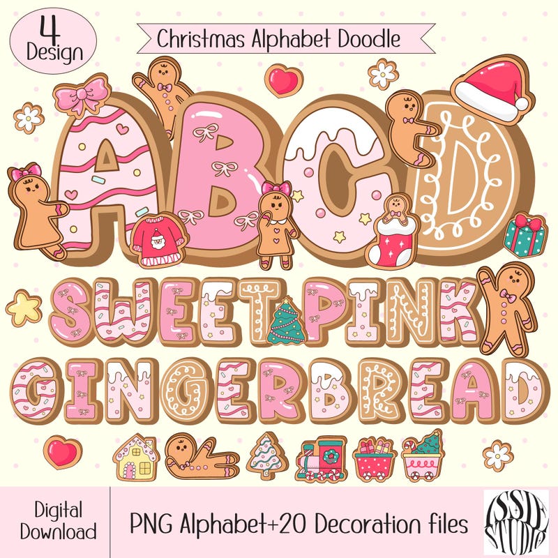 Pink Gingerbread - Etsy