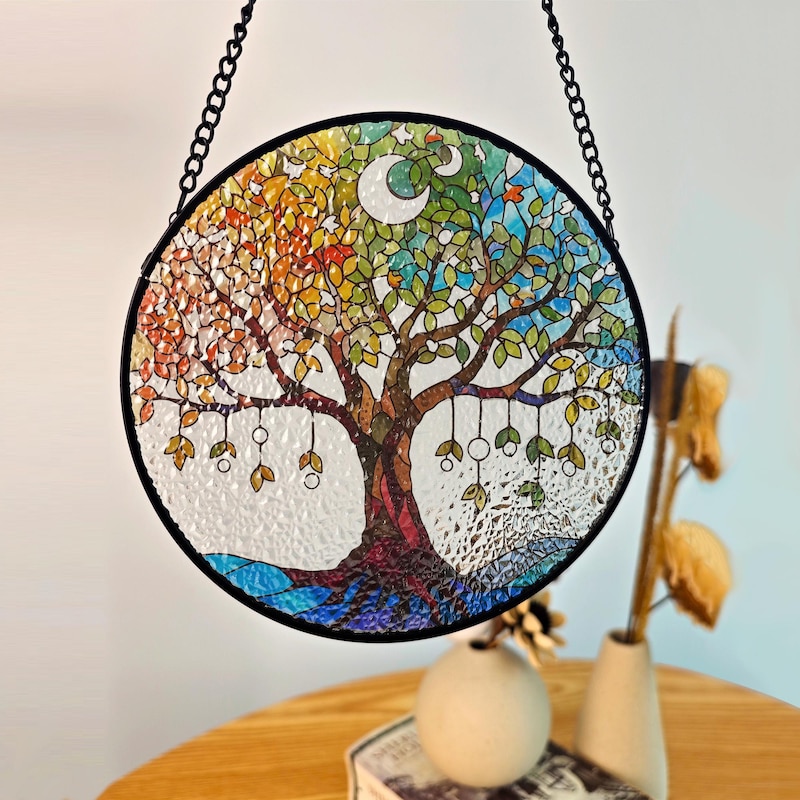 Stained Glass Suncatcher - Etsy