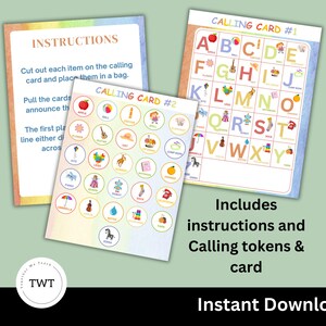 Upper Case Letter Bingo- Printable-32 Boards - Etsy