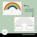 I Have a Dream Rainbow Reflection Activity - Martin Luther King Jr. Day ...