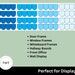 Classroom Decor - Blue Borders, 4 Shades of Blue, 6 Designs, Great for ...