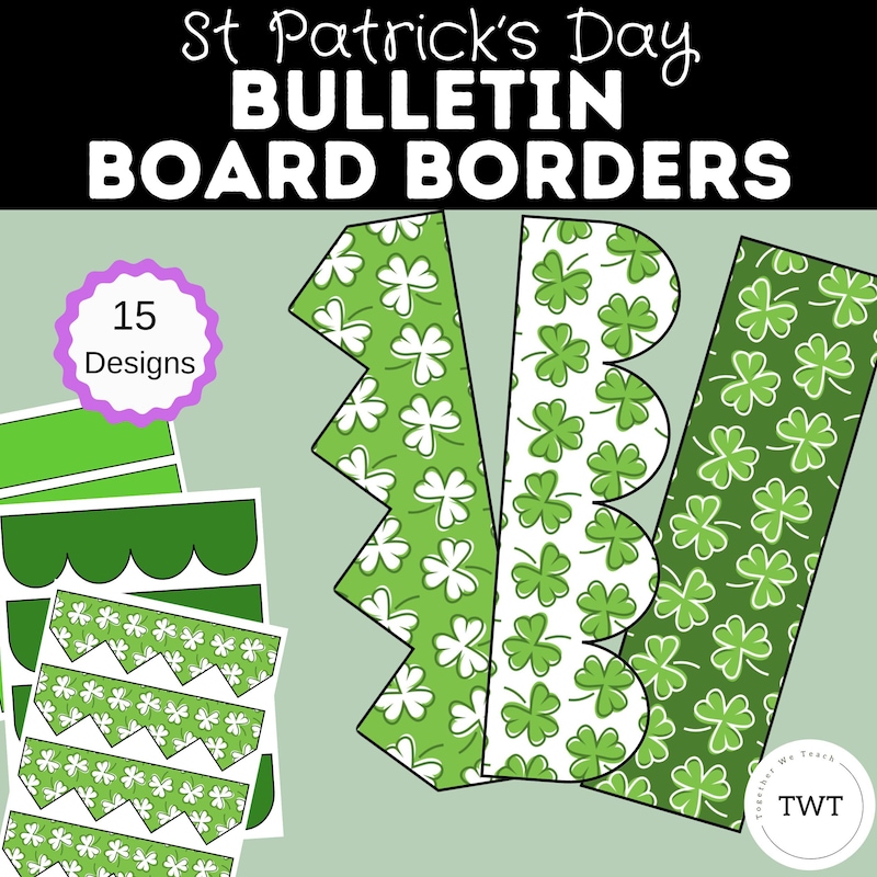 Saint Patricks Bulletin Boards - Etsy