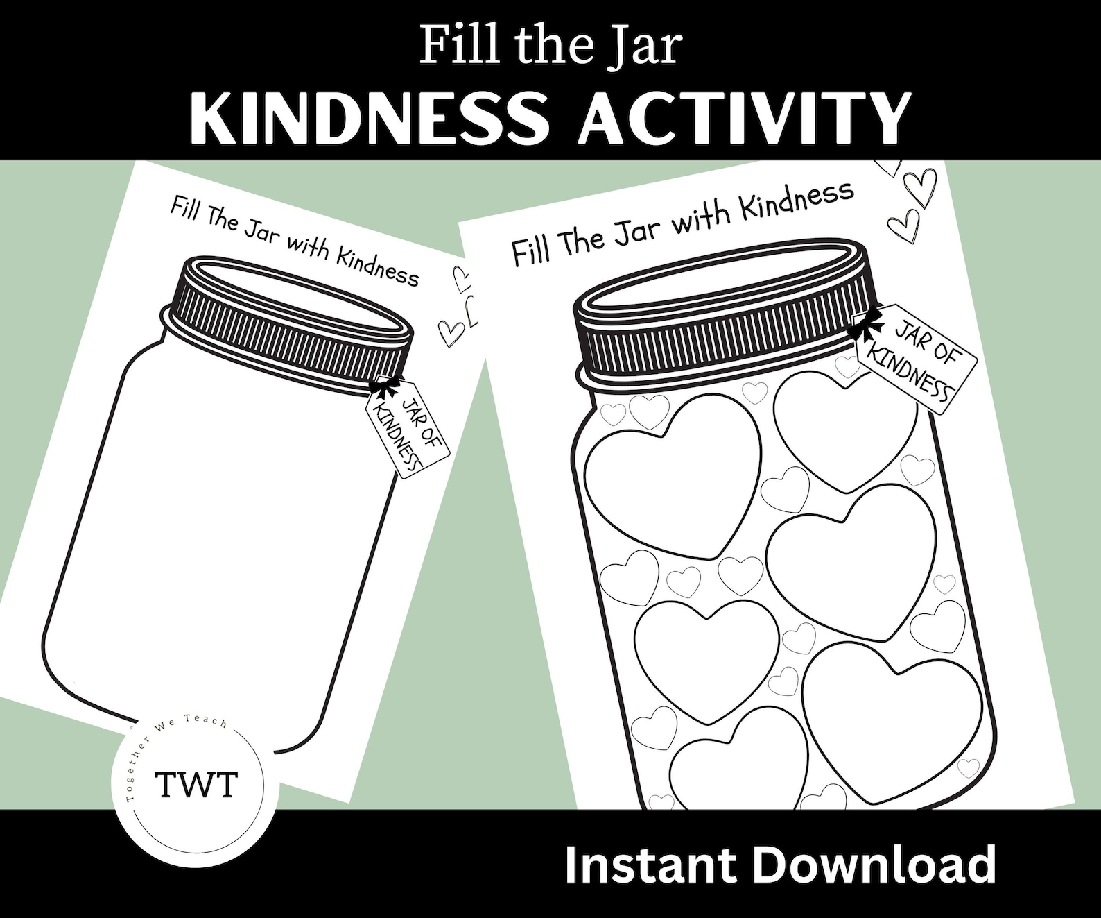 Fill a Jar With Kindness, World Kindness Day, Spread Kindness, Share ...