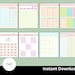 Teacher Planner - Pastel Design- Printable -organising Teachers - Etsy