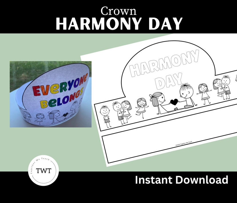 Harmony Day Crowns - Etsy