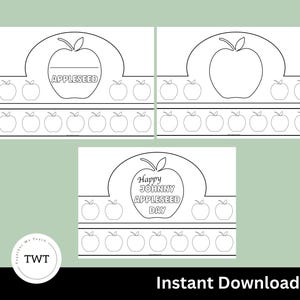 Johnny Appleseed Make Your Own Crowns - Etsy