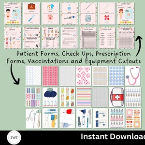 Doctors Office Pretend Play, Set up Your Own Doctors, PDF Download ...