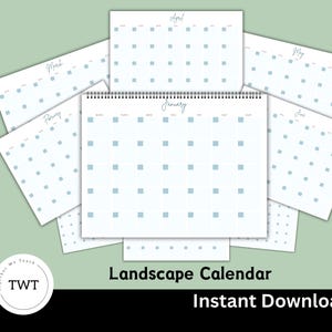 Teacher Planner - Blue Design- Printable -organising Teachers - Etsy