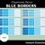 Classroom Decor Blue Borders, 4 Shades of Blue, 6 Designs, Great for ...