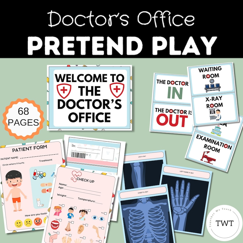 Doctor Pretend Play - Etsy