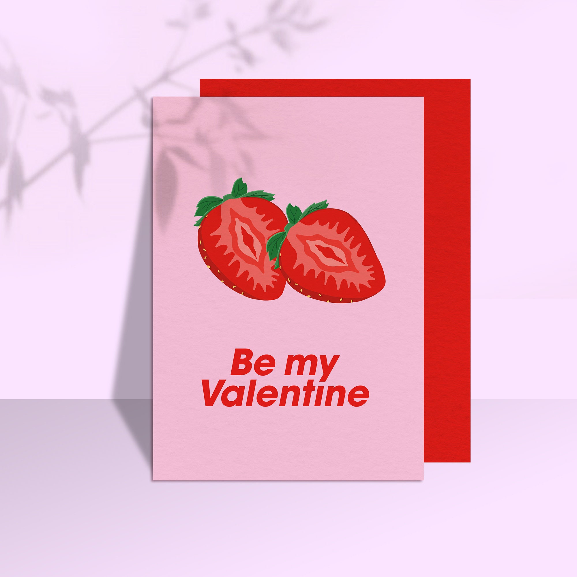 LGBTQ Valentine's Day Card Printable | Playful Romantic Greeting Card ...