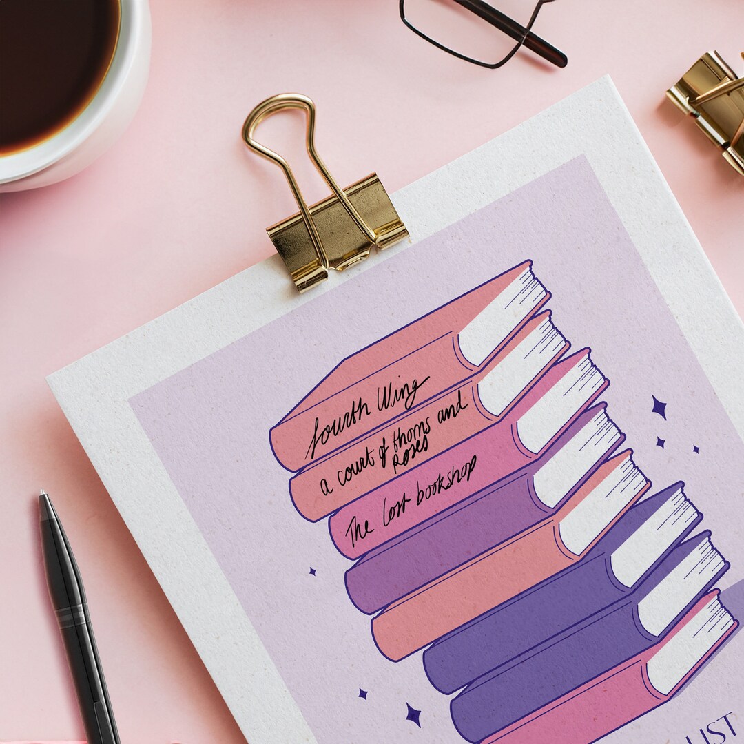 Reading Tracker Printable | Books Reading List | Reading Productivity ...