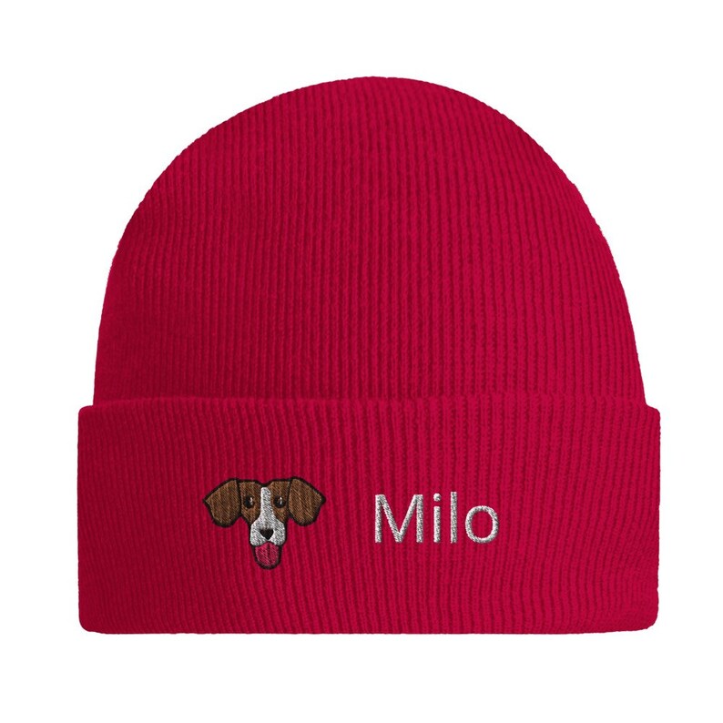 Beagle *personalised Name* Beanie - Etsy