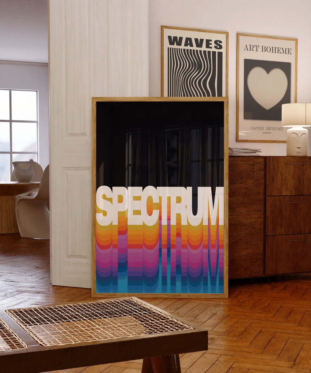 Spectrum Poster Digital Download Poster Art Digital Download Art Trendy ...