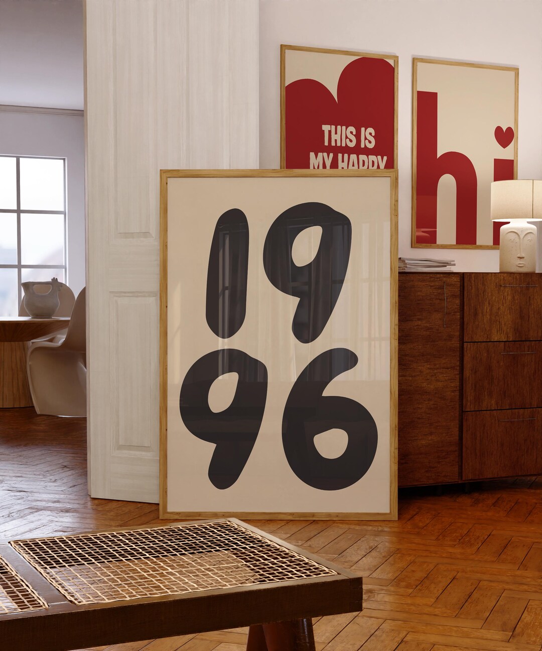 Retro 1996 Year Poster- Birth Year Poster- Personalized Birthday Gift ...